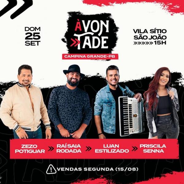 Zezo Potiguar, Raí Saia Rodada, Luan Estilizado e Priscila Senna - À Vontade