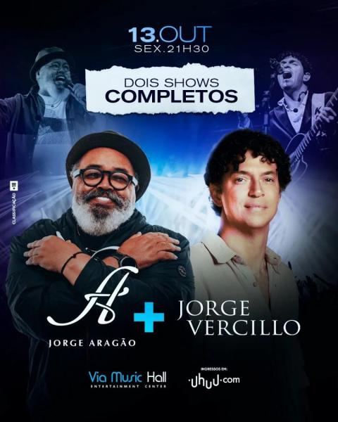 Jorge Aragão e Jorge Vercillo Jorge Aragão e Jorge Vercillo