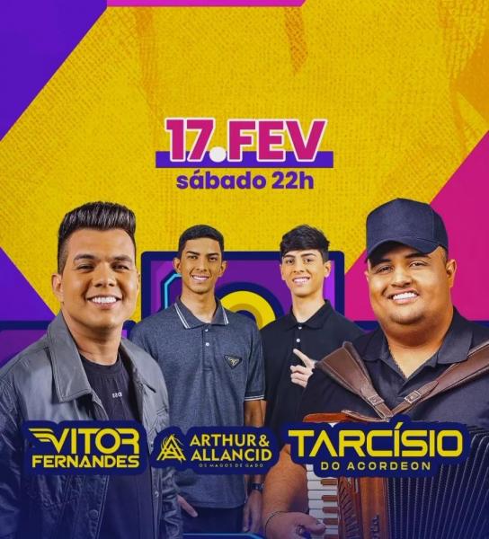 Vitor Fernandes, Arthur & Allancid e Tarcísio do Acordeon