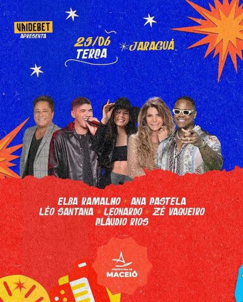 Elba Ramalho, Ana Castela, Léo Santana, Leonardo, Zé Vaqueiro e Cláudio ... Elba Ramalho, Ana Castela, Léo Santana, Leonardo, Zé Vaqueiro e Cláudio ...